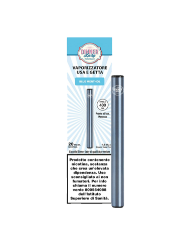 Blue Menthol Dinner Lady Pod Mod Disposable | Svapoebasta