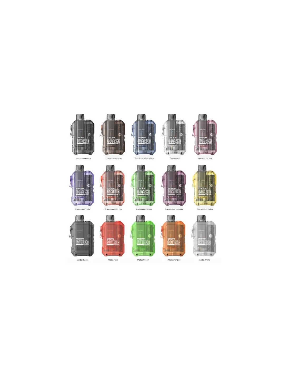 Gotek X Aspire Pod Mod Kit Completo | Svapoebasta