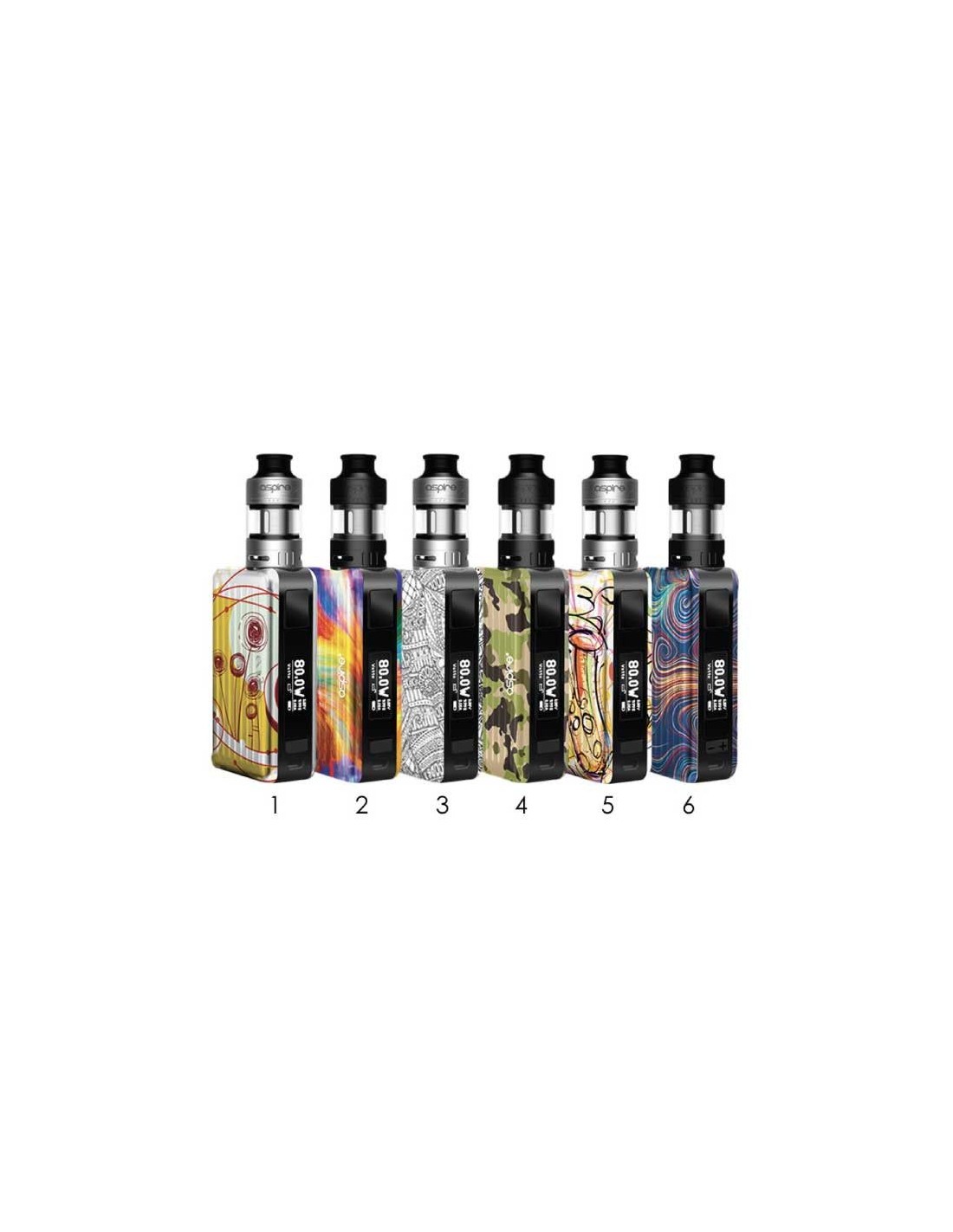 Aspire Puxos con Atomizzatore Cleito Pro