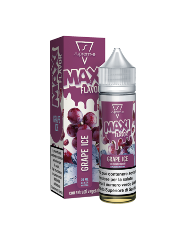 Grape Ice Maxi Flavor Liquido Shot 20ml | Svapoebasta