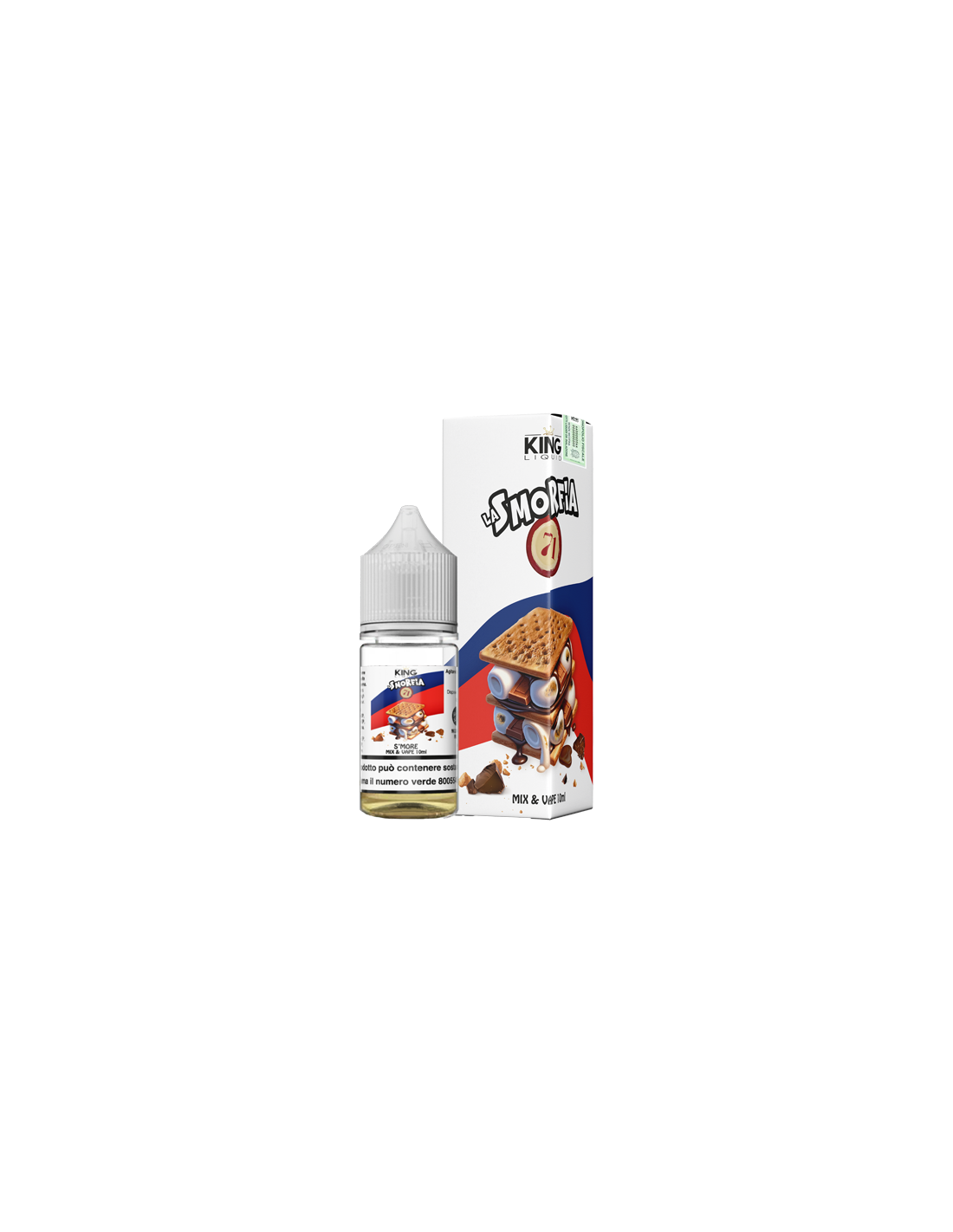 La Smorfia 71 King Liquido Mix & Vape 10ml | Svapoebasta