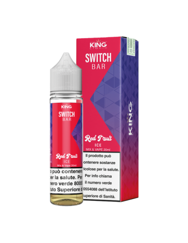 Switch Bar Red Fruit Ice King Liquid Mix 20ml | Svapoebasta